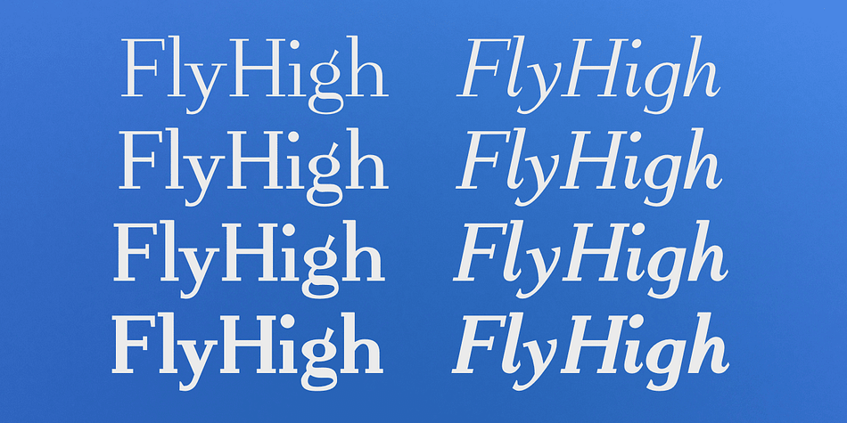 FlyHigh Family by Ingrimayne Type - Fontspring