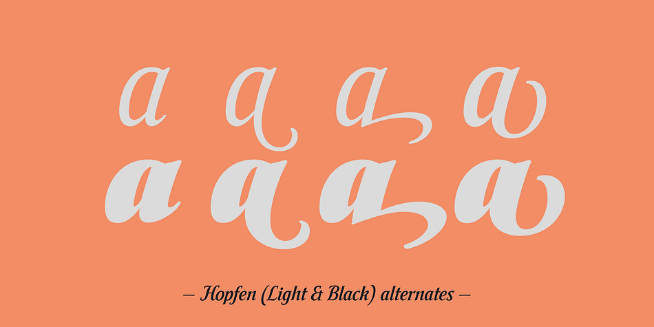 Hopfen Font