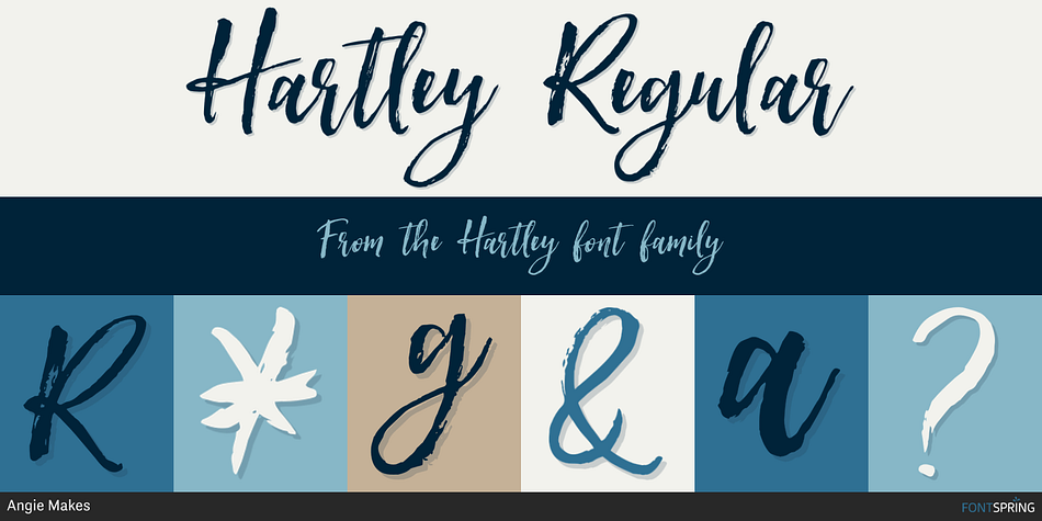 Hartley Regular Font