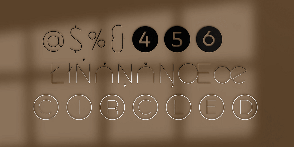 Amonos Display Font Family Font