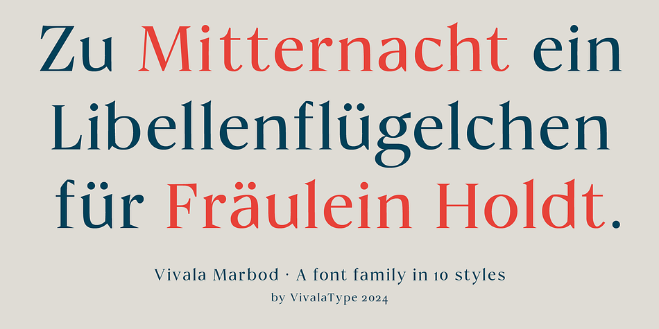 Vivala Marbod Font