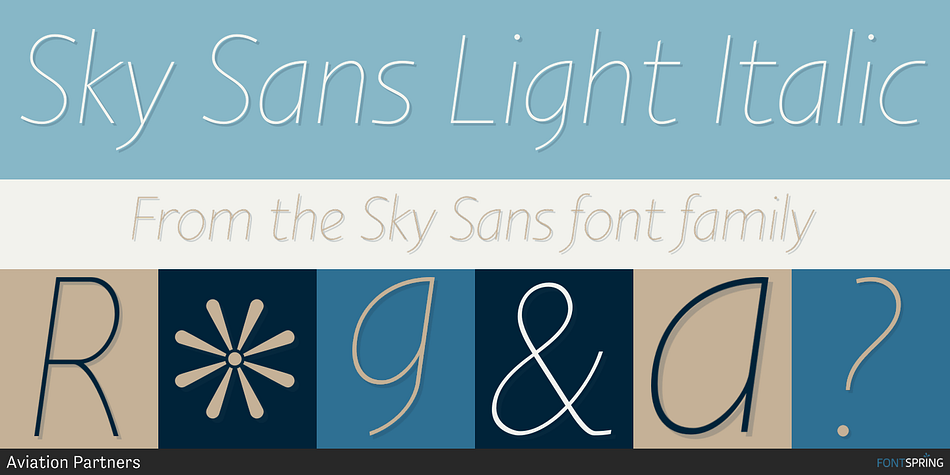 Sky Sans Font