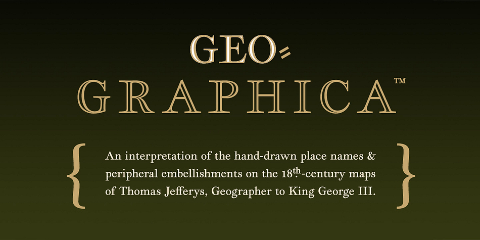 Geographica Font