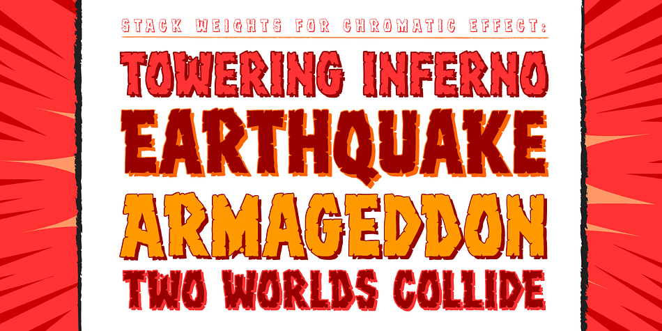 Catastrophique Font