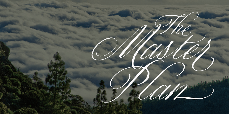 Wordless Script Font