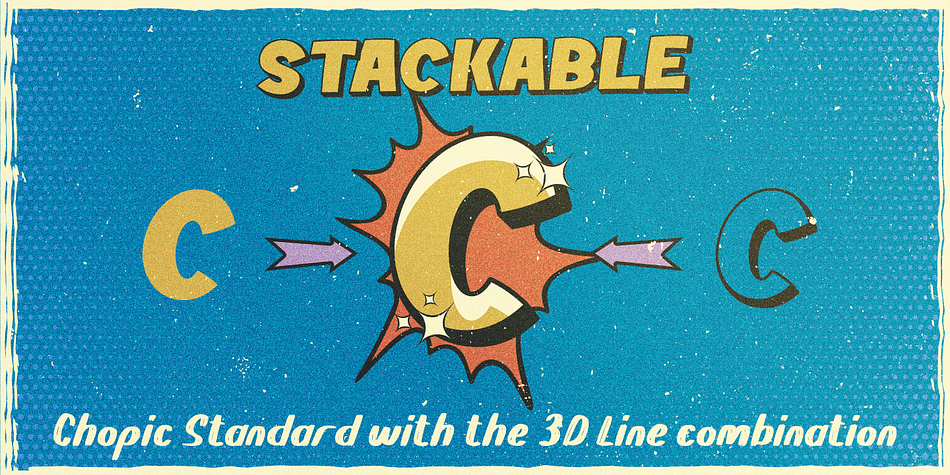 CHOPIC Comic Typeface Font