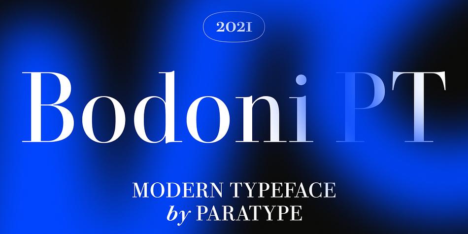 Bodoni PT Font