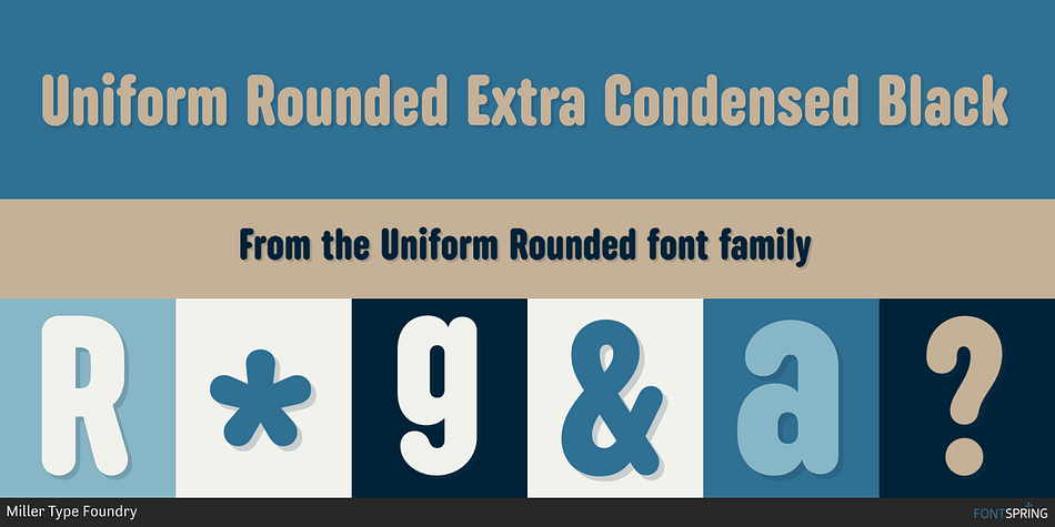 Uniform Rounded Font Free Download – FZPY