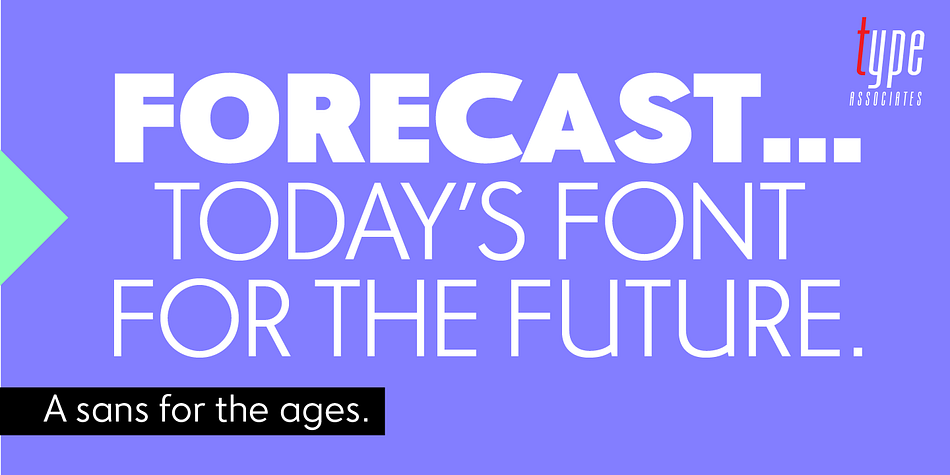 Forecast Font