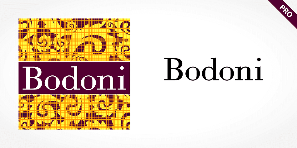 Bodoni Pro Font