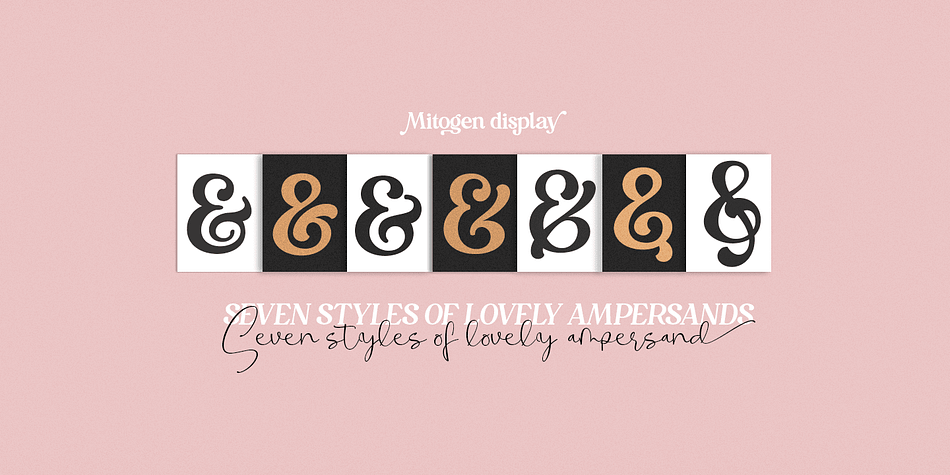 Mitogen Display Font