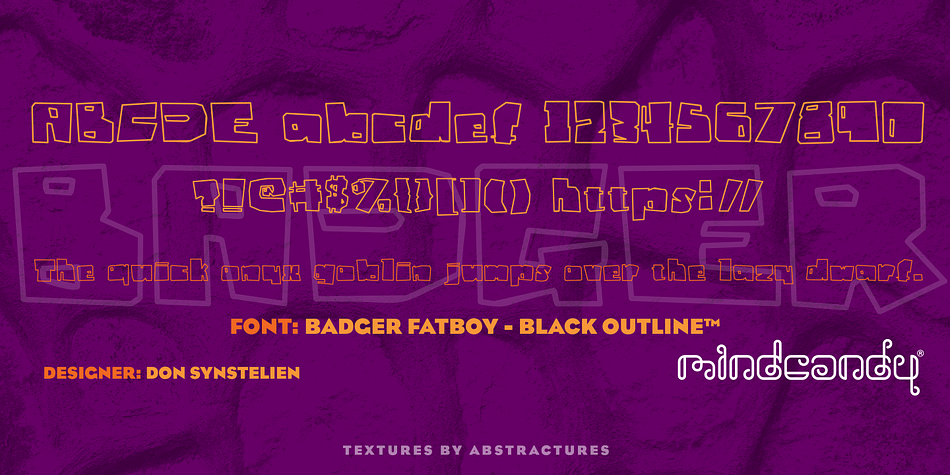 Badger Fatboy™ Font