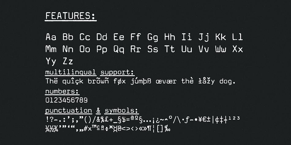 Amateur Typewriter Font