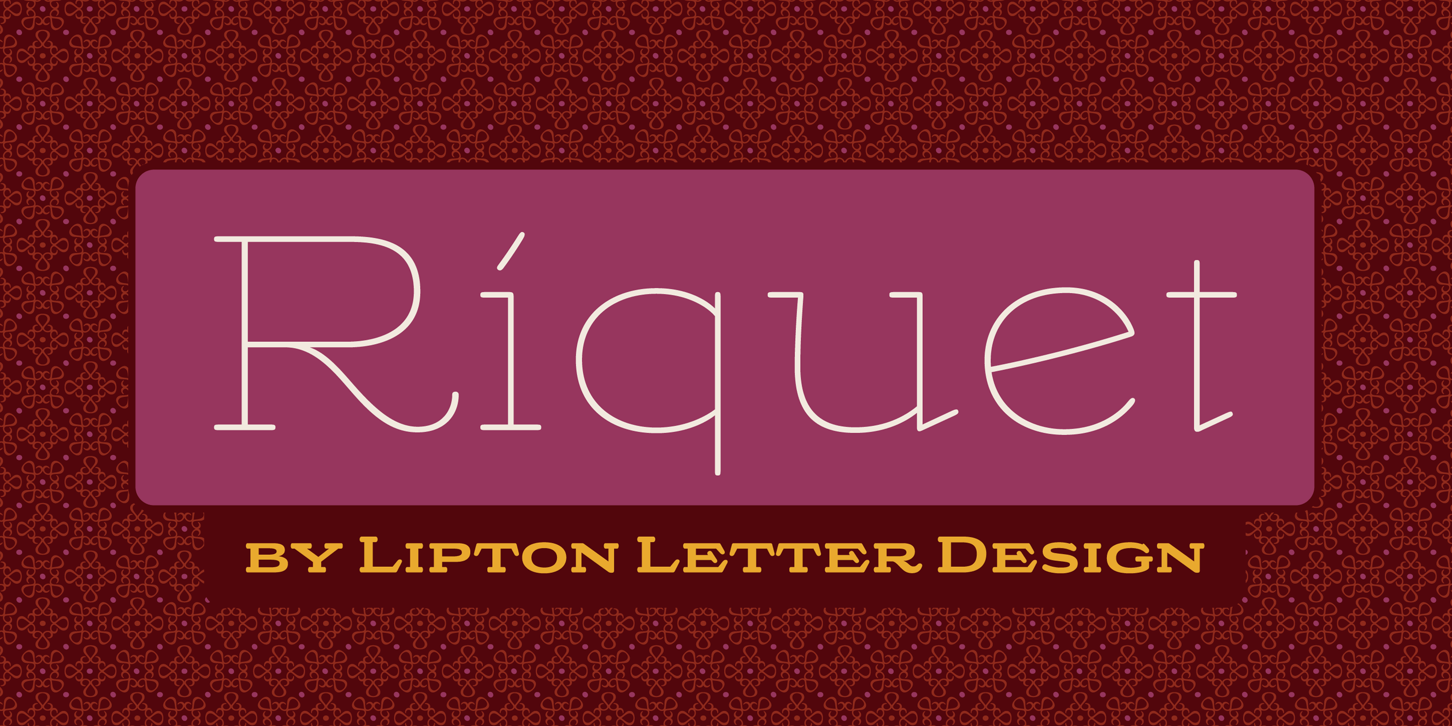 Riquet Font