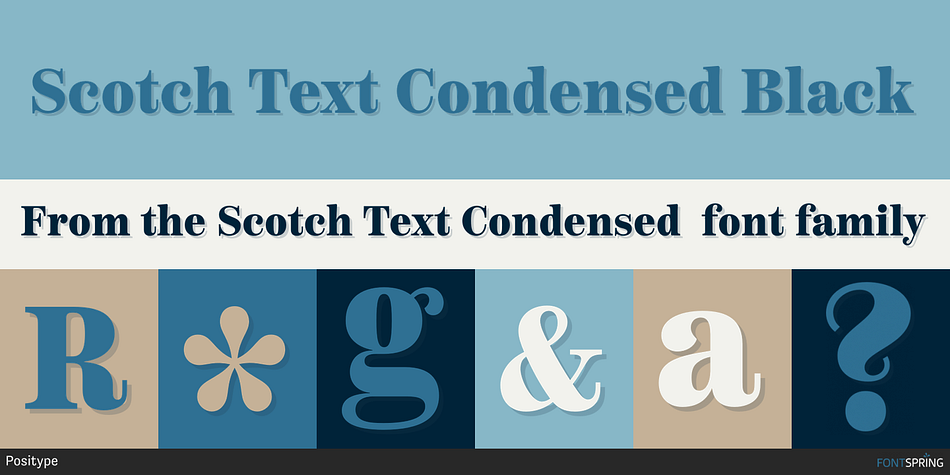 Scotch Font