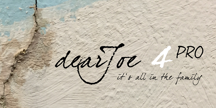 dearJoe 4 Font