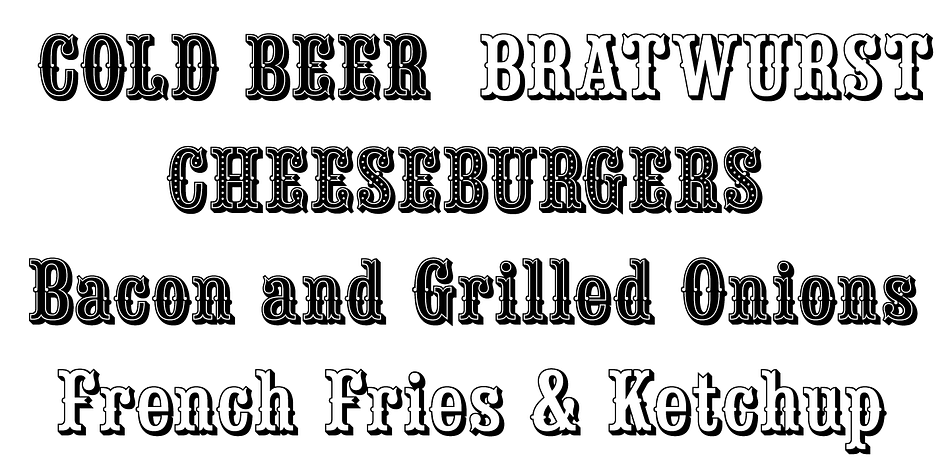 Saloon Girl Font Family by FontMesa - Fontspring