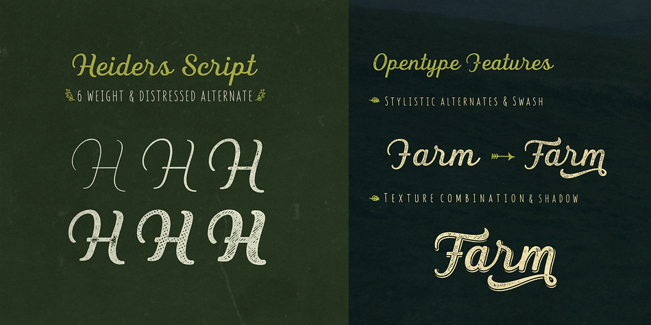 Heiders Font