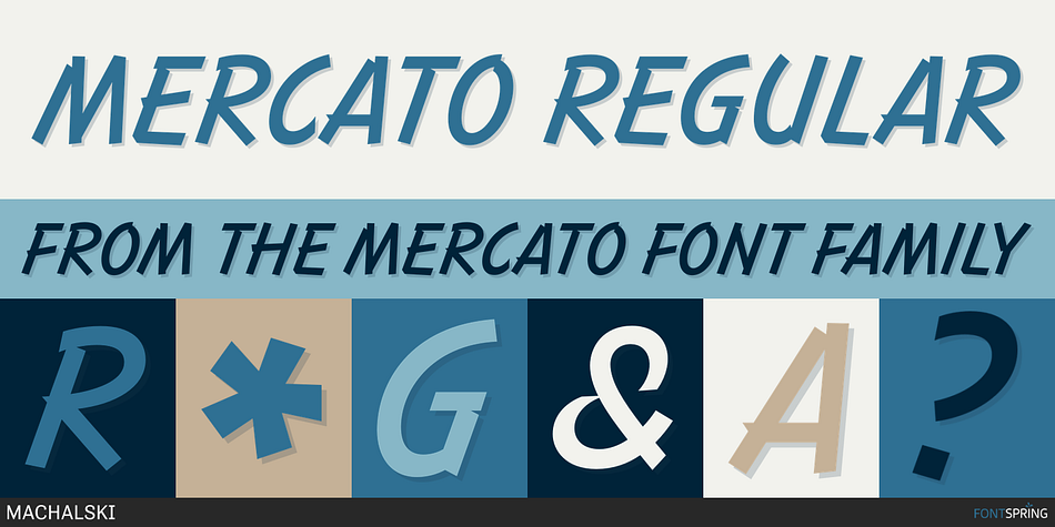 MERCATO Font