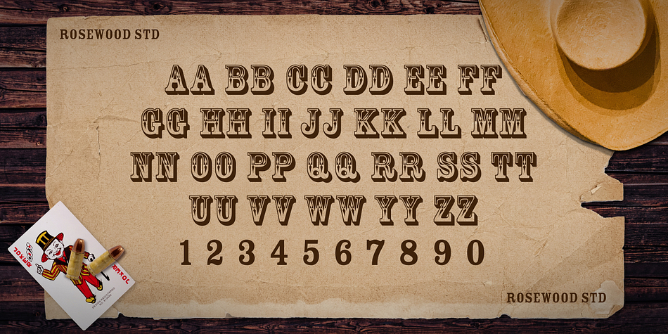 Rosewood Std Font