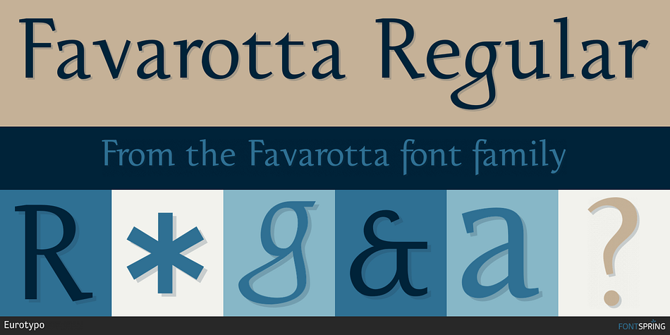 Favarotta Regular Font