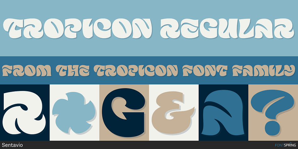 Tropicon Regular Font