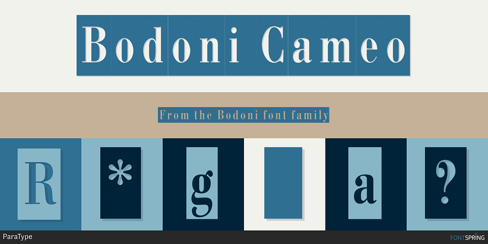 Bodoni Font