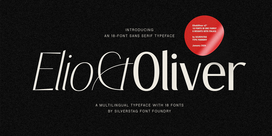 Elio & Oliver Font