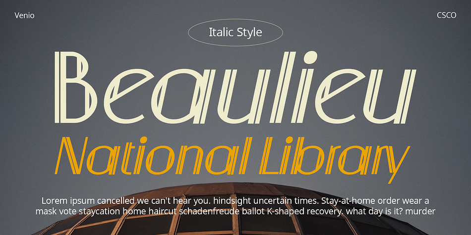 Venio Font