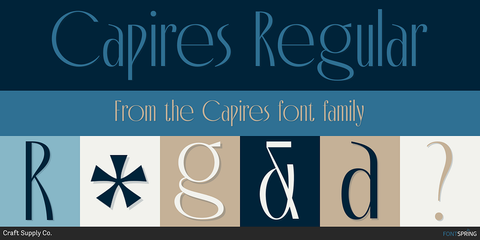 Capires Regular Font
