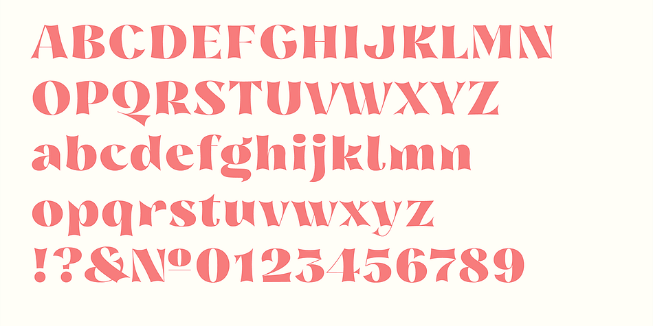 Nazaré Exuberant Font