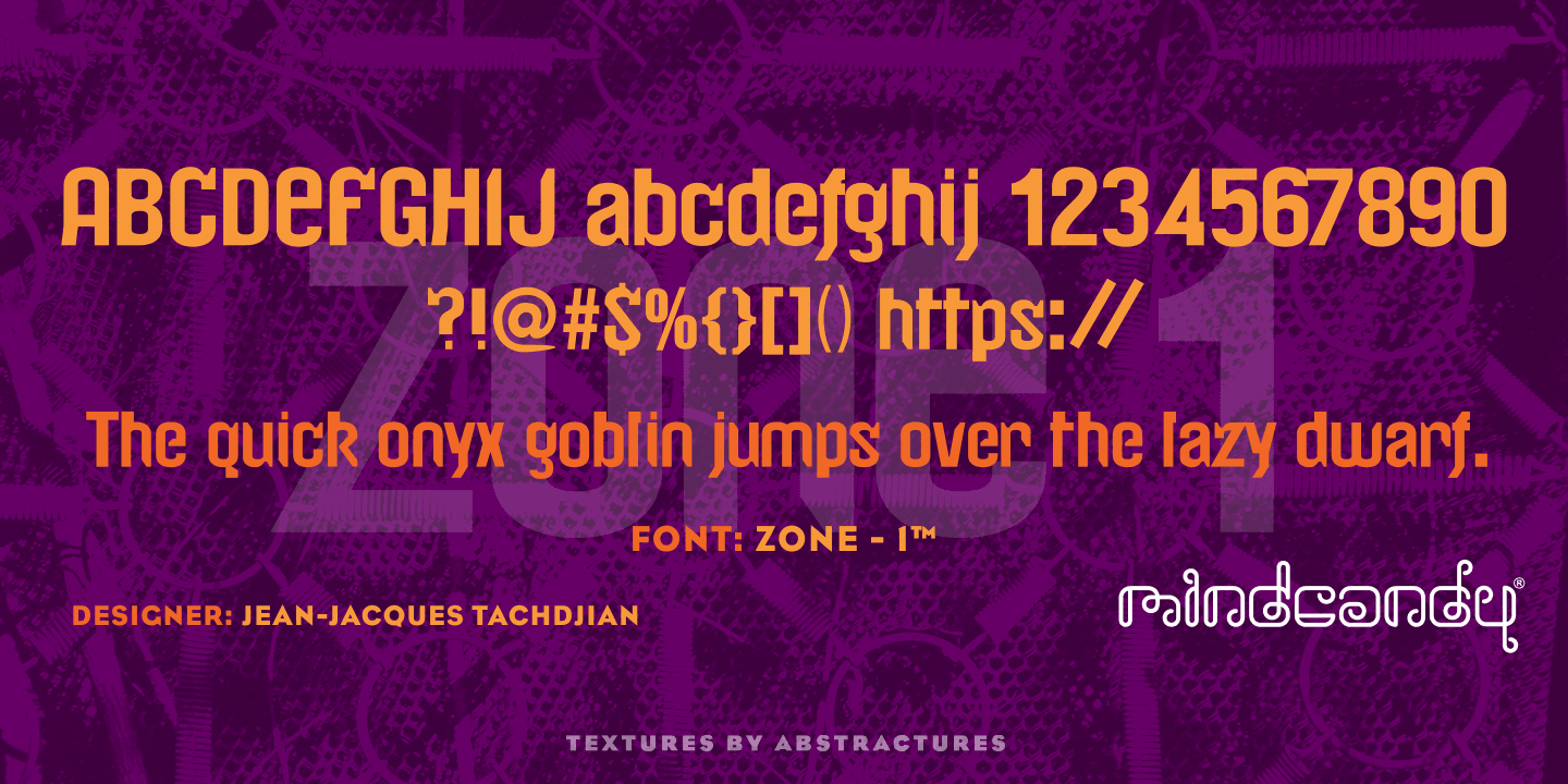 Zone™ Font
