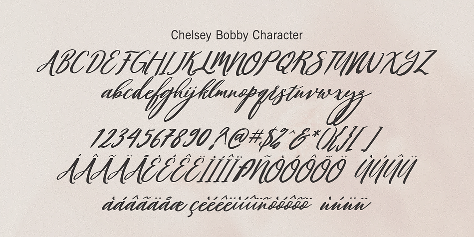 Chelsey Bobby Font