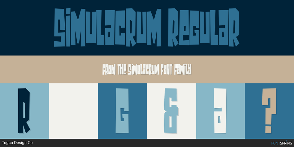 Simulacrum Regular Font