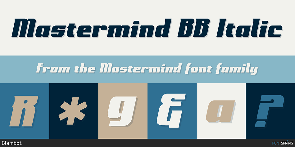 Mastermind Font