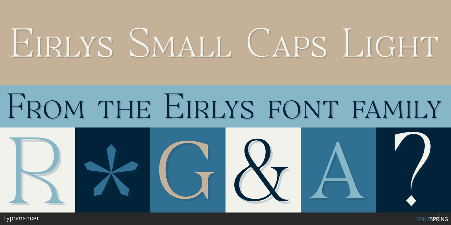 Eirlys Small Caps Font