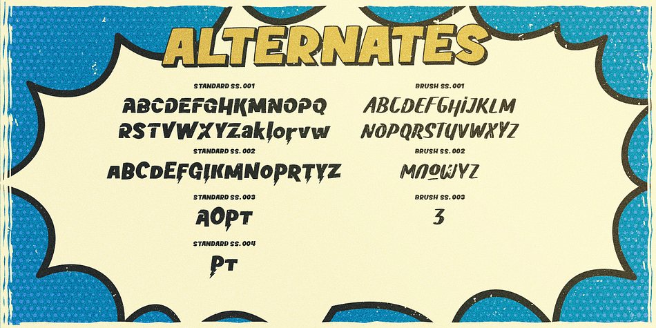 CHOPIC Comic Typeface Font