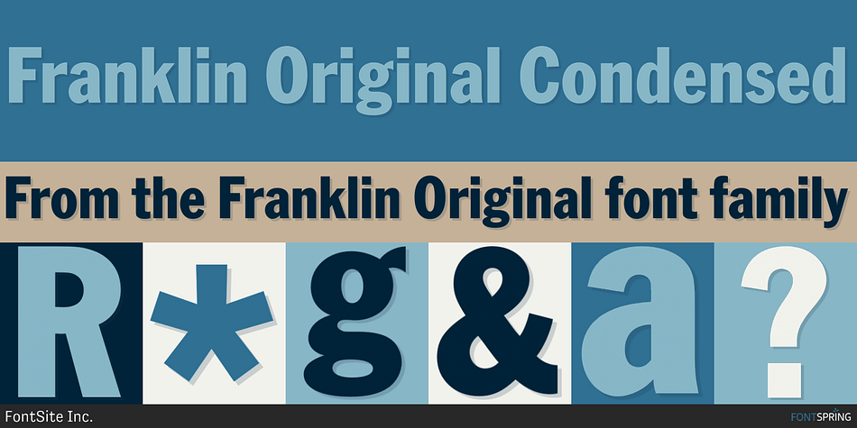 Franklin Original Font