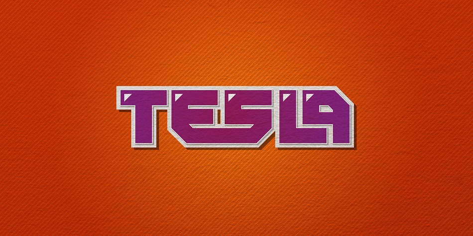 Tesla Font