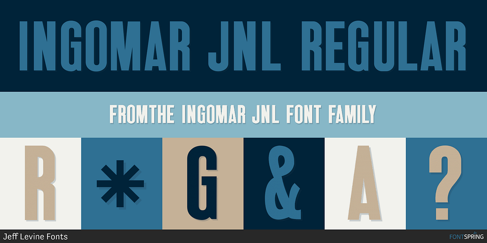 Ingomar JNL Font