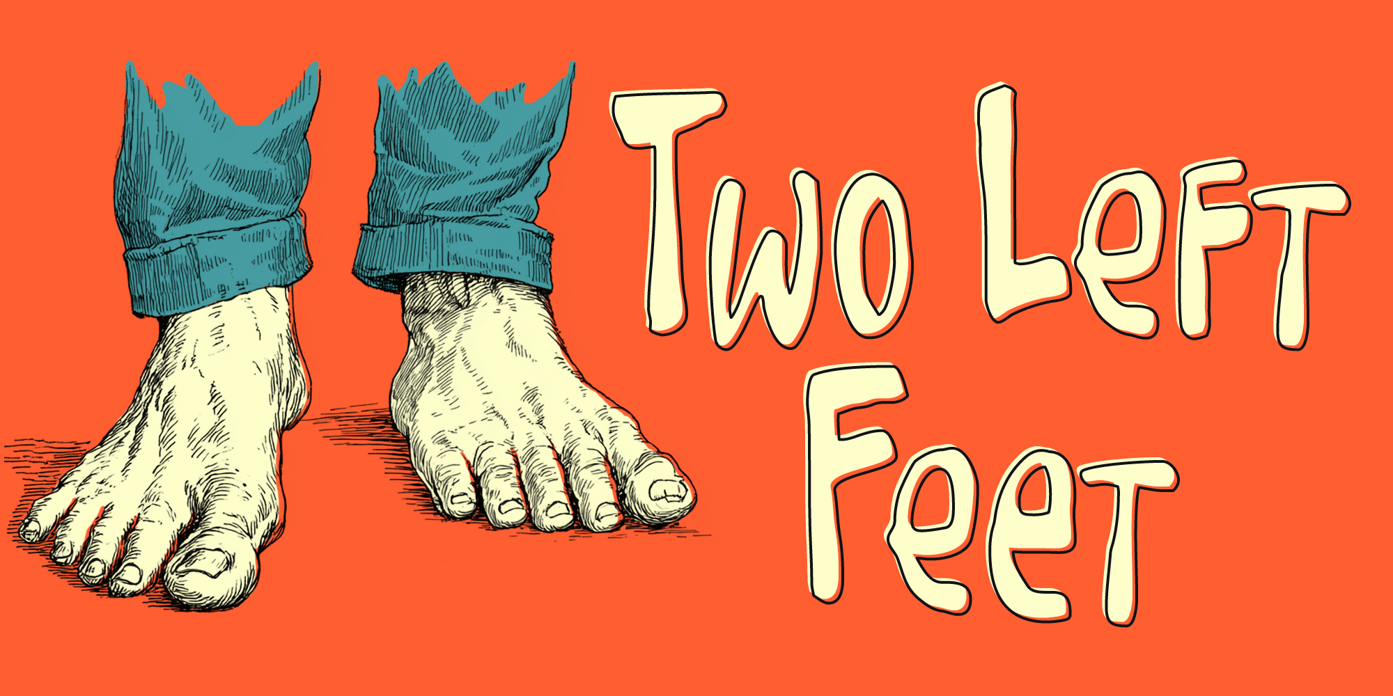 Two Left Feet Font