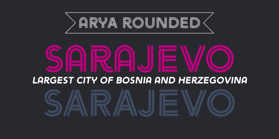 Arya Rounded Font