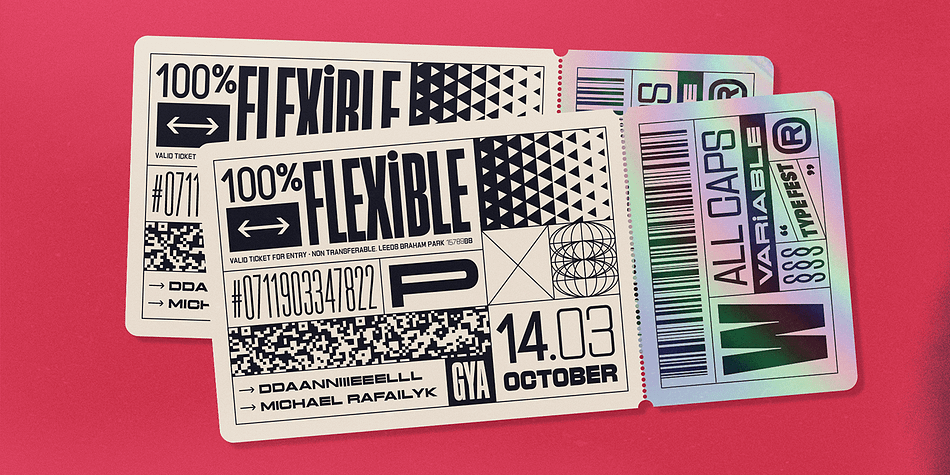 Flexible Variable Font