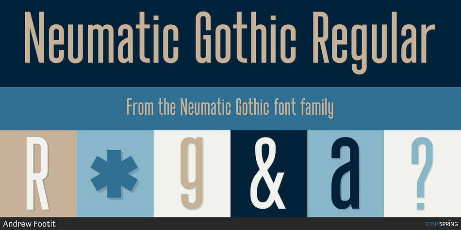 Neumatic Gothic Regular Font