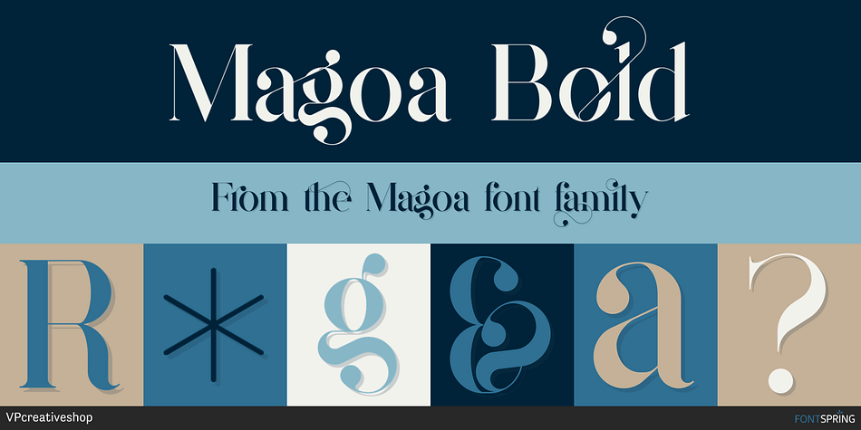 Magoa Bold Font