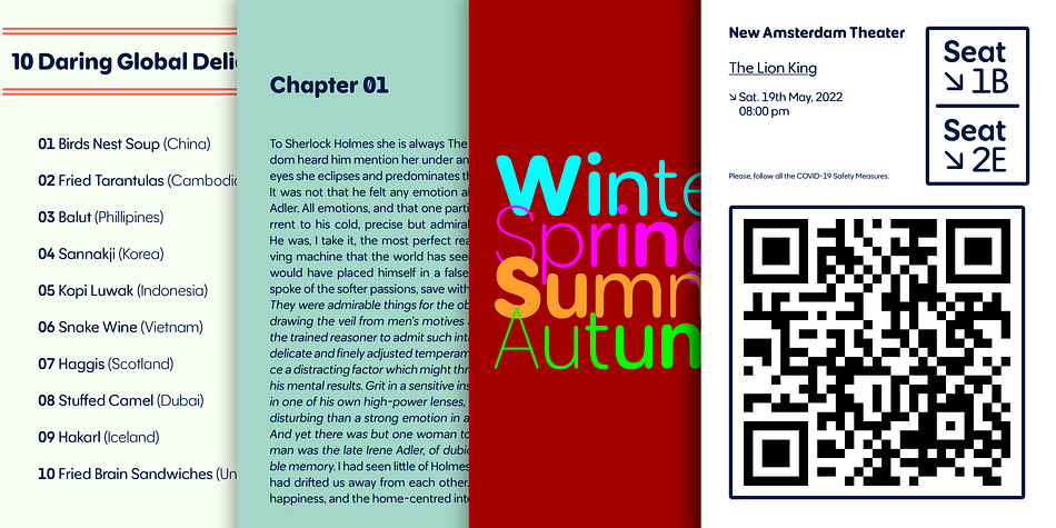 Redoneta Rounded Font