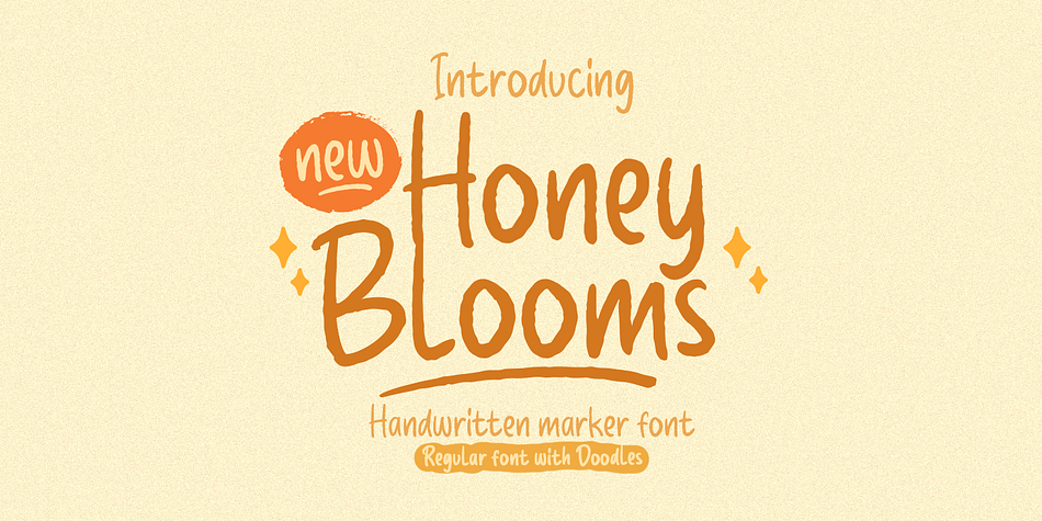 Honey Blooms Font