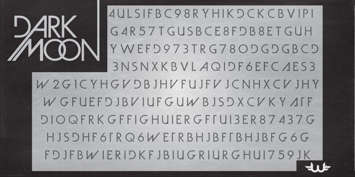 Dark Moon Font