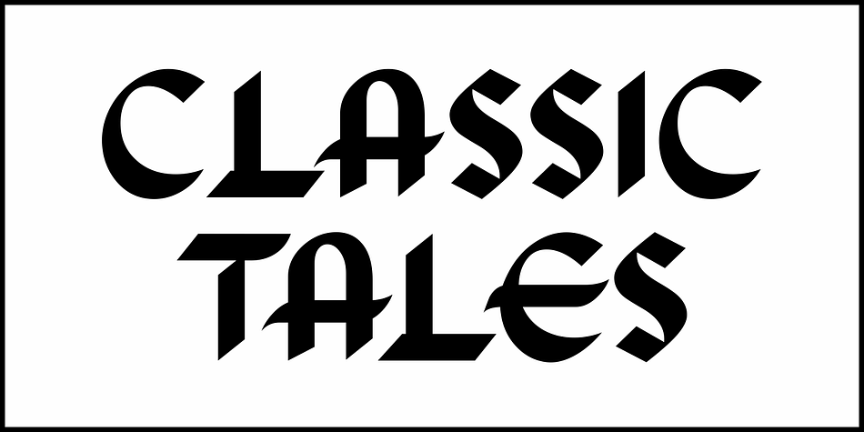 Classic Tales JNL Font