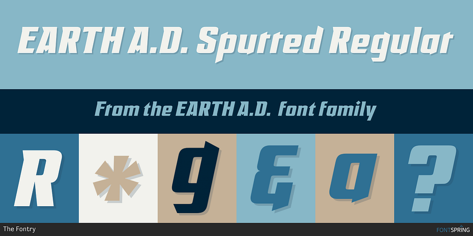 EARTH A.D. Font